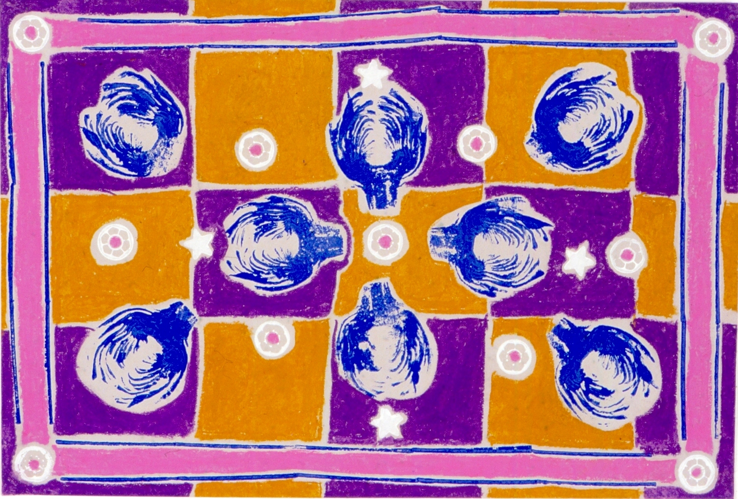 Art for Small Hands: Printing - Fruit & Vegetable Prints with Oil Pastel