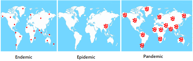 Is Corona virus disease Endemic, Epidemic, or Pandemic? - Make Your ...