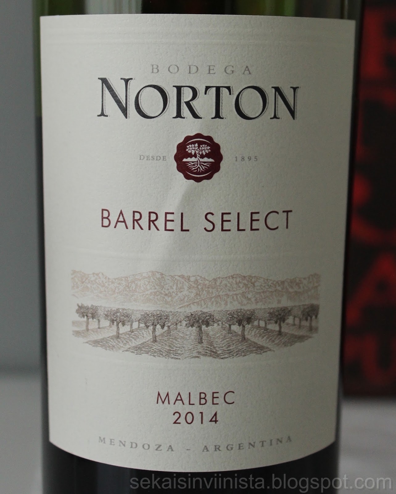 Sekaisin viinistä: Edullinen argentiinalainen: Norton Barrel Select Malbec