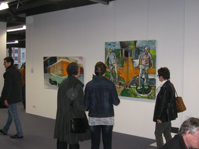 German painter Markus Frings