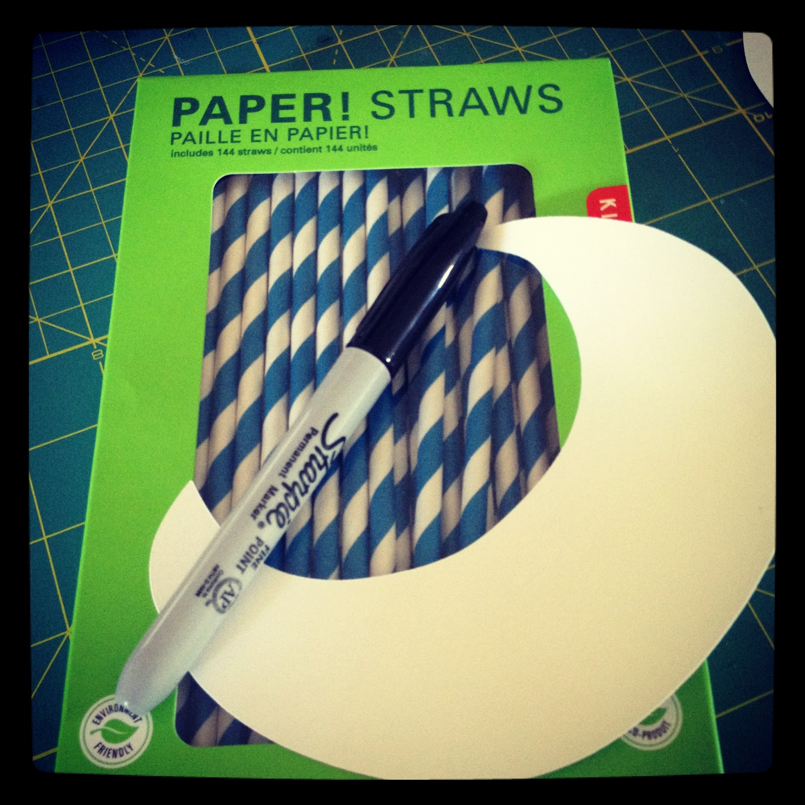 Random thoughts in random world: Handmade Tuesday: DIY fun party straws