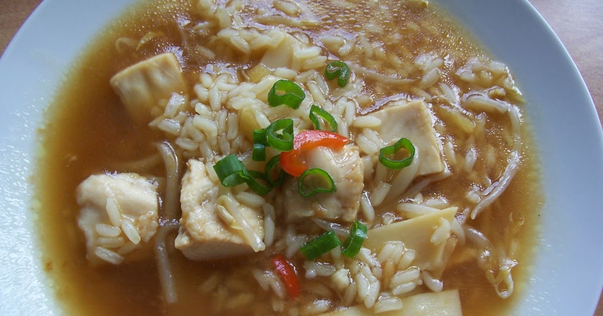 Good Food Shared Thai Chicken Rice Soup