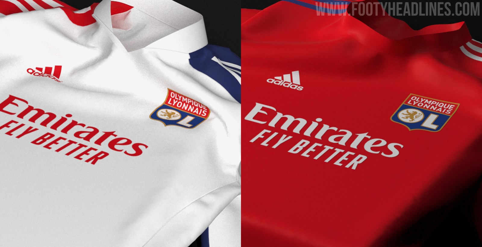 Olympique Lyon 21-22 Home Kit Design + Away Info Leaked - Footy Headlines