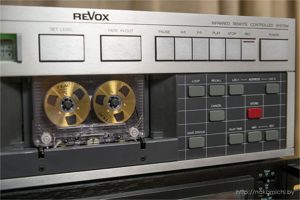 Vintage Audio: REVOX B215 Cassette Tape Deck