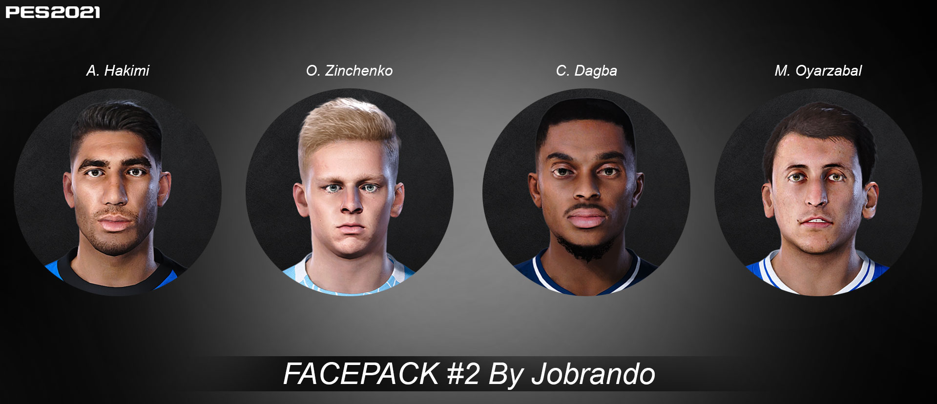 pes-modif: PES 2021 FACEPACK #2 by Jobrando Facemaker