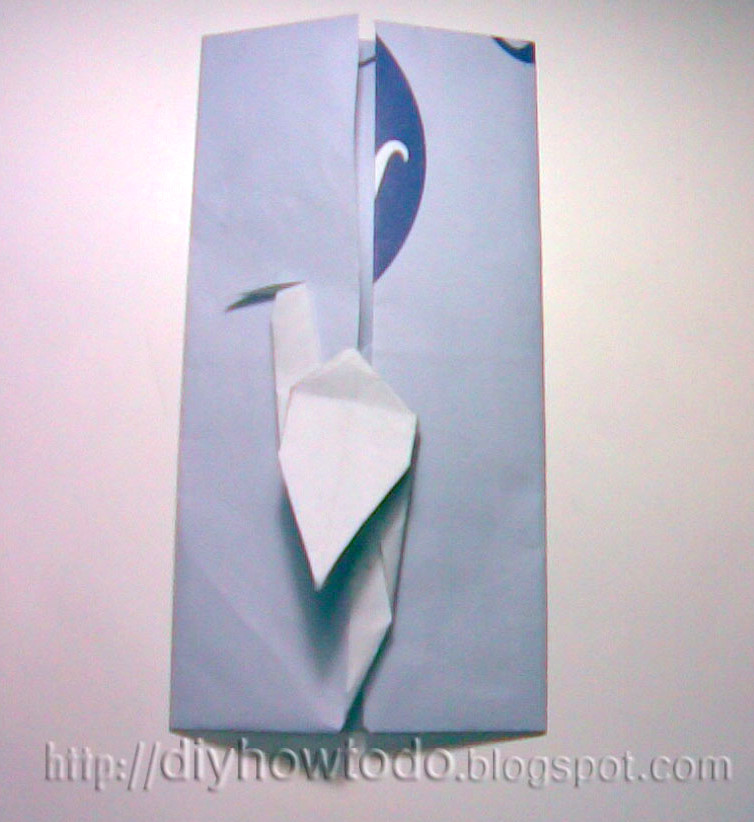 How to Fold an Origami Crane Envelope part 2. - D . I . Y . Done ! It ...