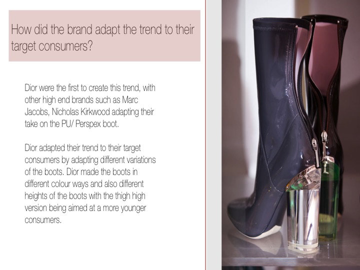 Dior - Marketing Mix - The Details in the Heel - H.V.W