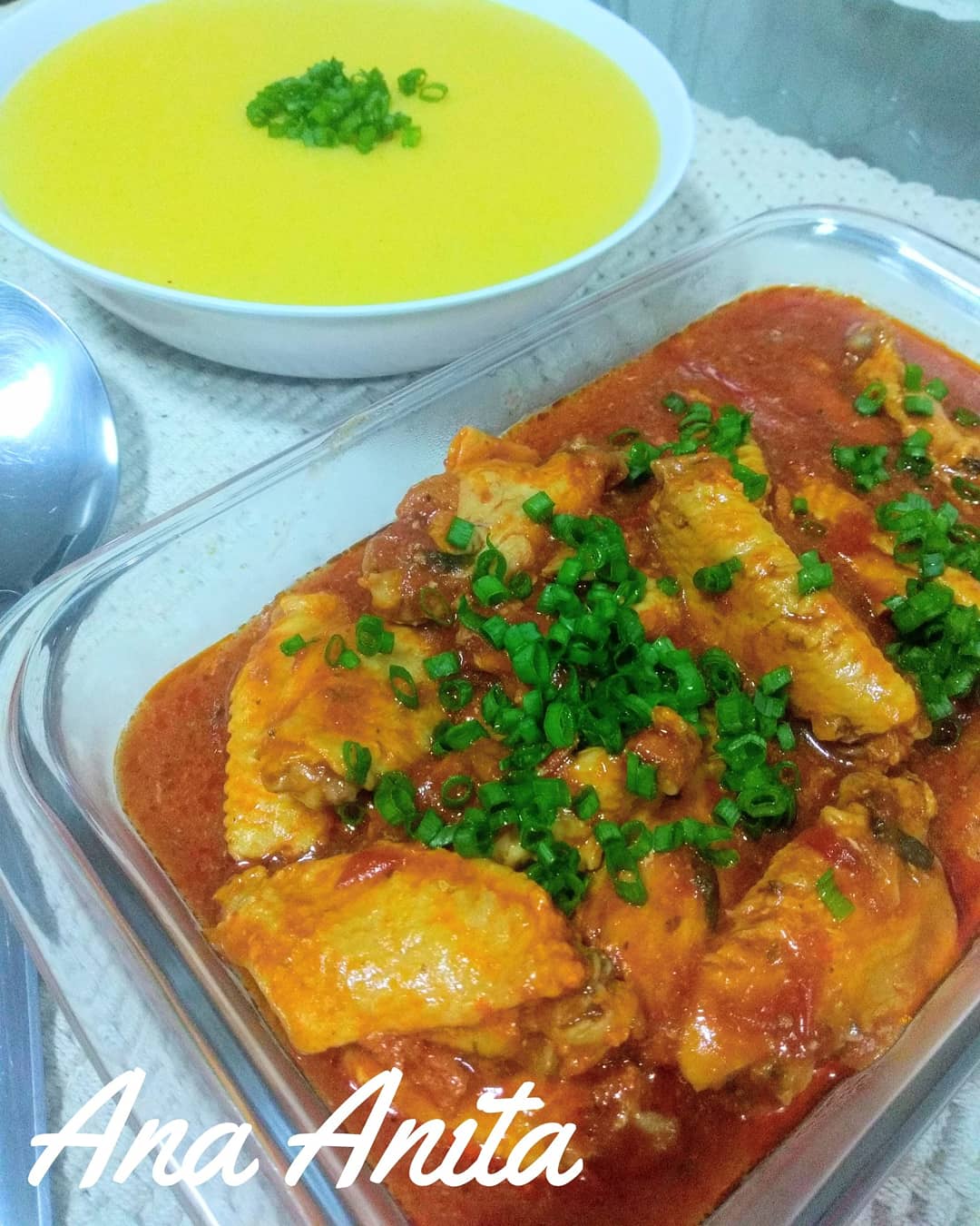 POLENTA MOLE COM FRANGO