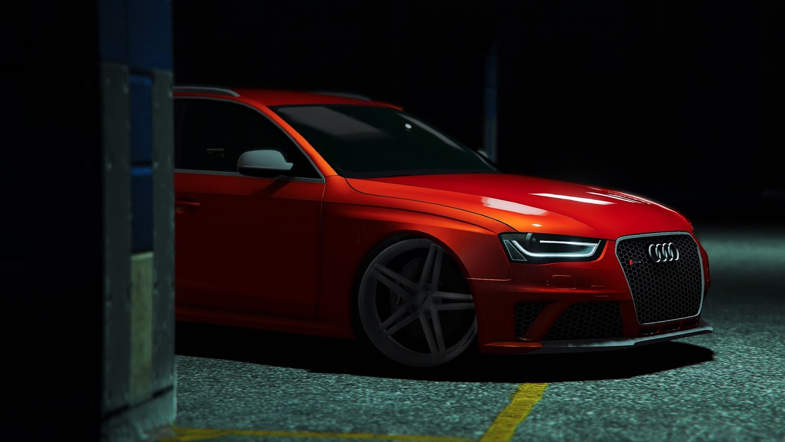 GTA V - Audi RS4 Avant | Motors Garage Modding Studio