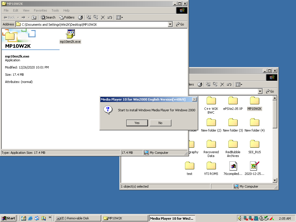 Windows Media Player 10 Windows 2000 | Operating System Revival