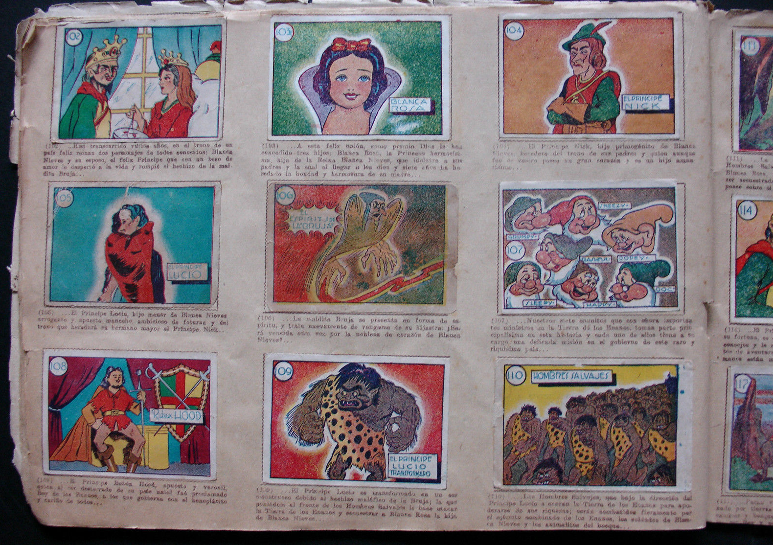 Filmic Light - Snow White Archive: 1950s Card Album from Cuba