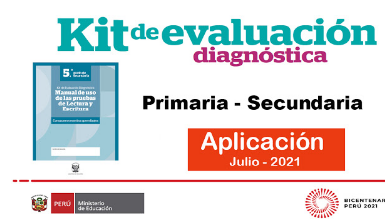 Material de evaluación diagnóstica (Primaria y Secundaria) julio 2021 ~ Voces Educativas