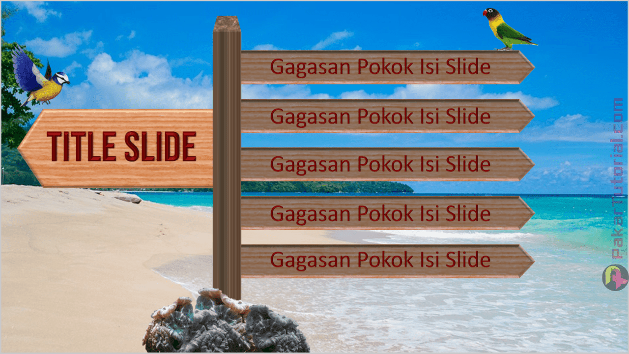 300 Contoh Slide PowerPoint Menarik - PAKAR POWERPOINT