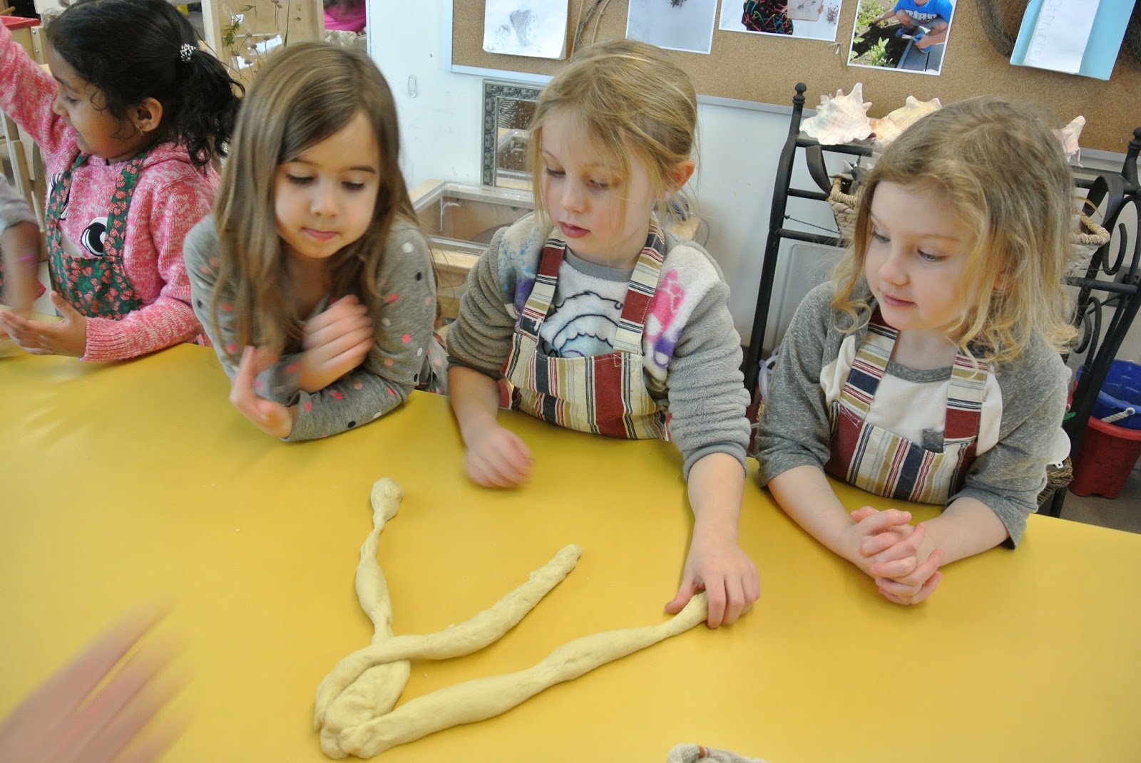 The Wonderful World of Kindergarten: The children make bread