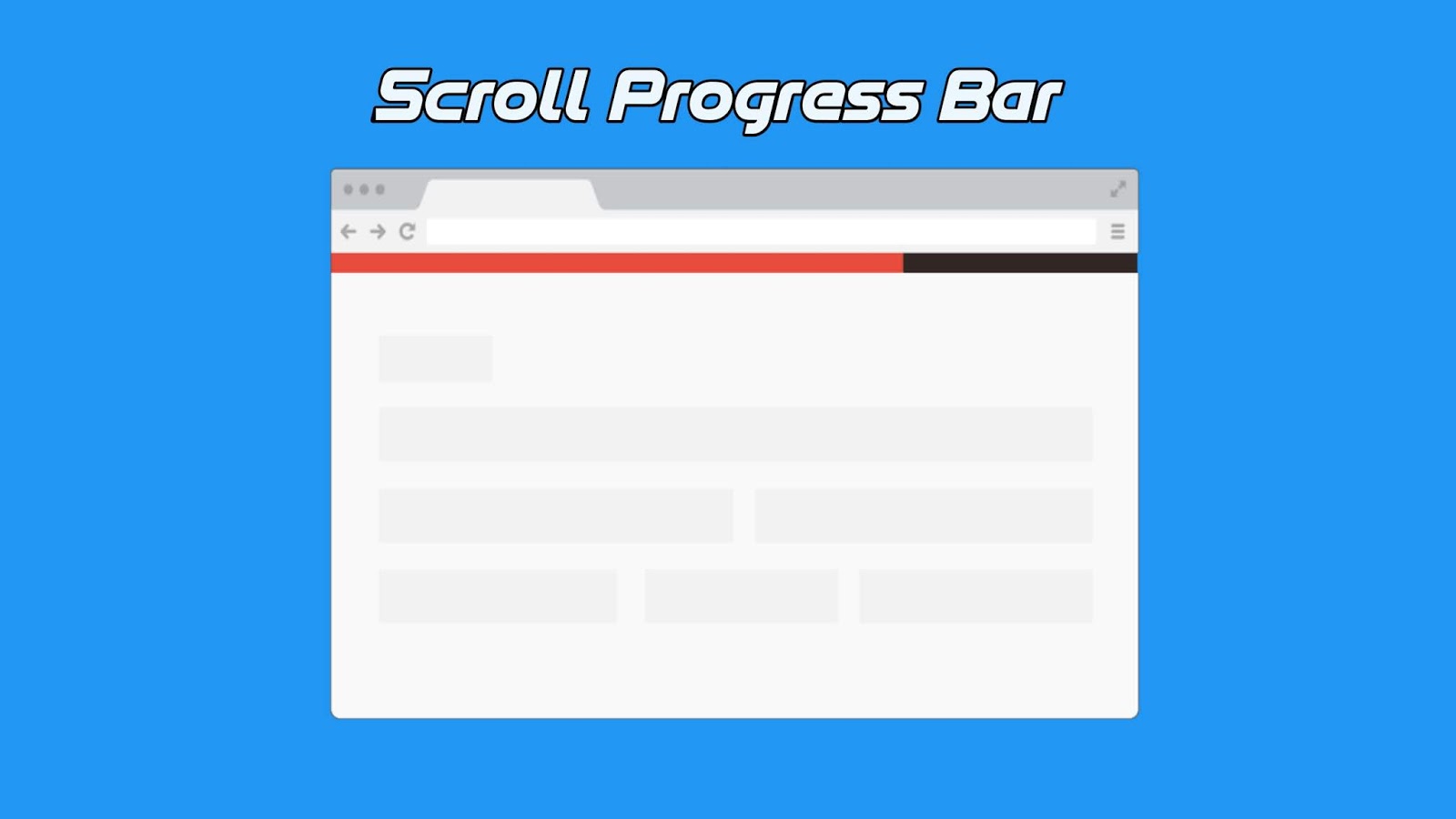 Cara Membuat Scrolling Progress Bar di Blogger