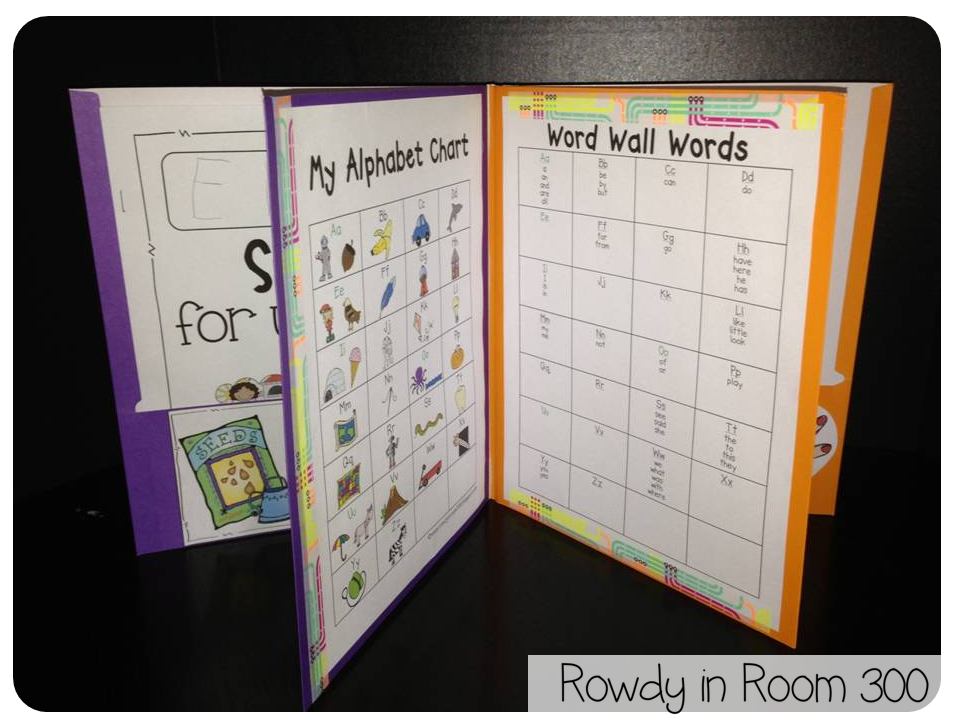Writing Workshop Folders - Rowdy in Room 300