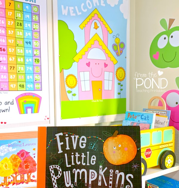 5 Little Pumpkins Game | From the Pond