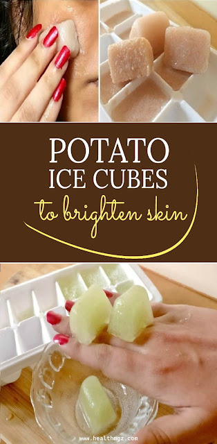 Potato Ice Cubes To Brighten Skin - wellness magazine