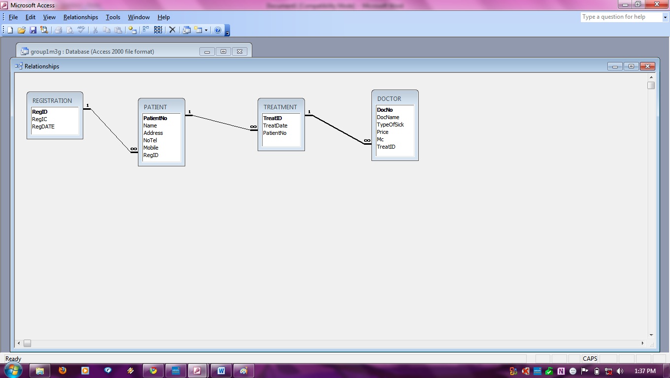 Data Analysis & Database Design: introduction to database design tools