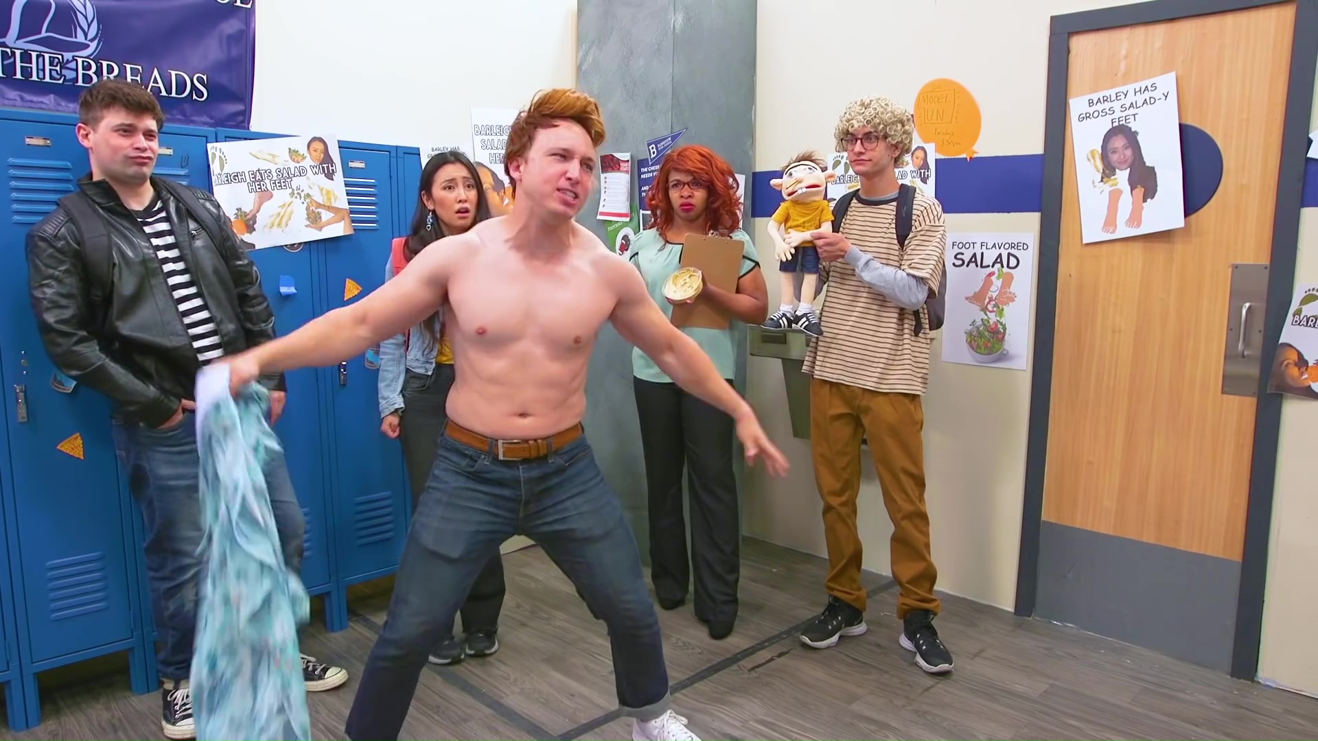 ausCAPS: Shayne Topp shirtless in Every Nick Show Ever