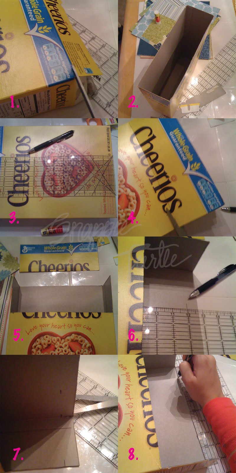 Snappee Turtle: Thrifty Thursday • Cereal Box Repurpose
