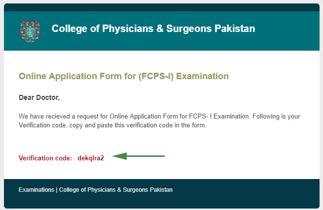 How to Apply for FCPS Part 1 Exam - Etest And Admission