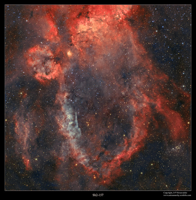 Astro Anarchy: Sharpless 157 (Sh2-157) in visual colors