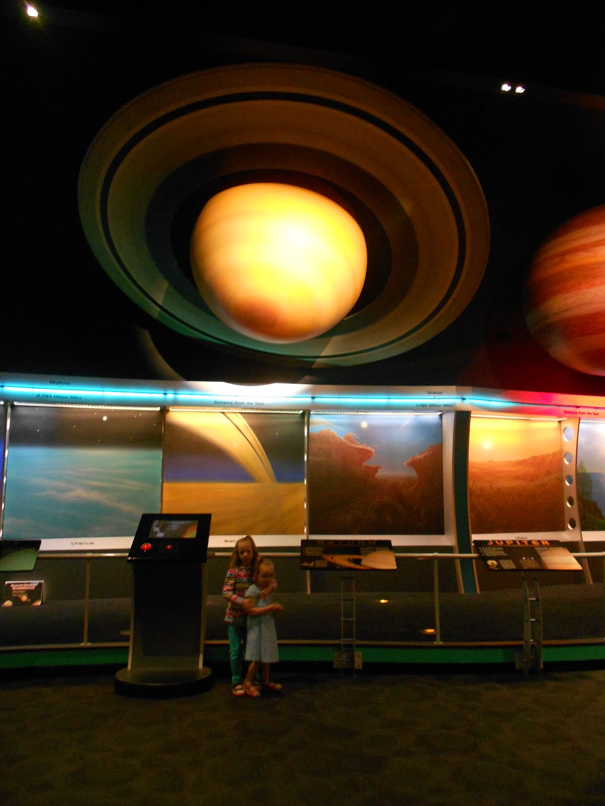 my kids eat off the floor: Clark Planetarium