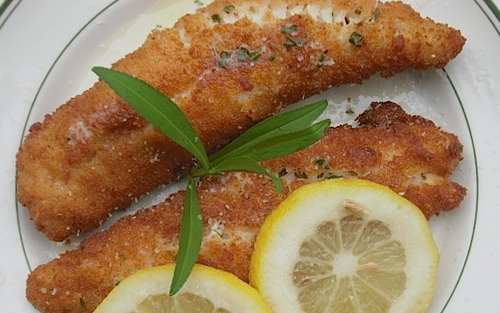 Kitchen Bounty: Fried Perch with Tarragon Butter Sauce