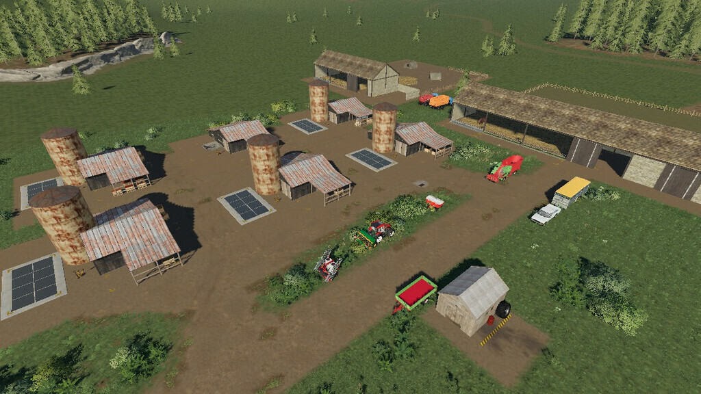 FS19 Old Production Pack v1.1 - FS 19 & 22 USA Mods Collection