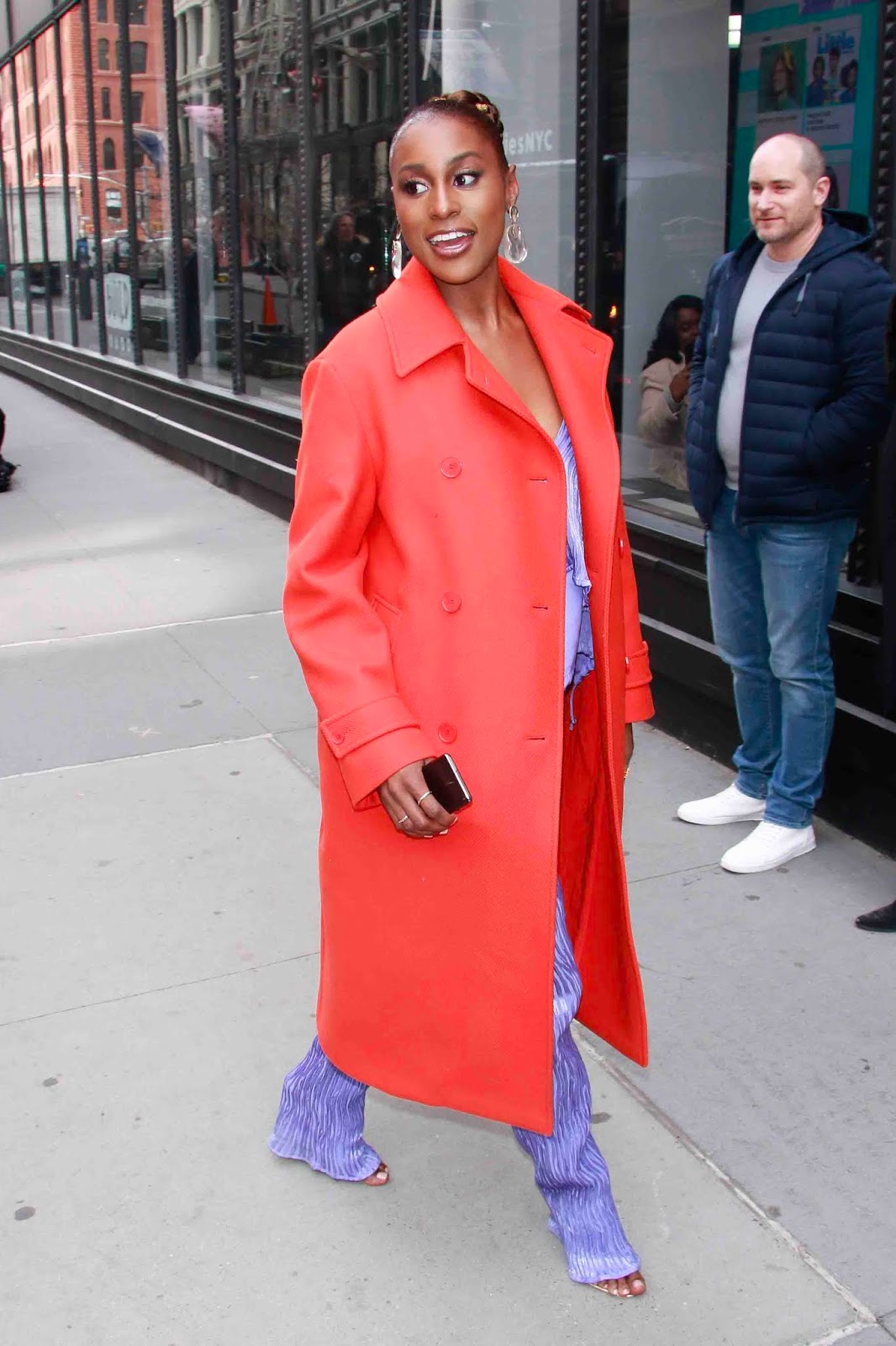 ISSA RAE IN SPRING FASHION AT NEW YORK'S BUILD SERIES