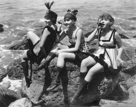 Vintage Photos of Sennett Bathing Beauties, ca. 1915 ~ Vintage Everyday