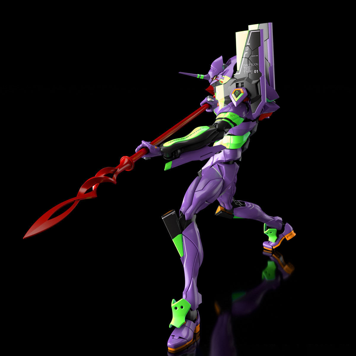 RG EVA-01 Evangelion Unit 01 with Spear of Cassius (New Evangelion ...