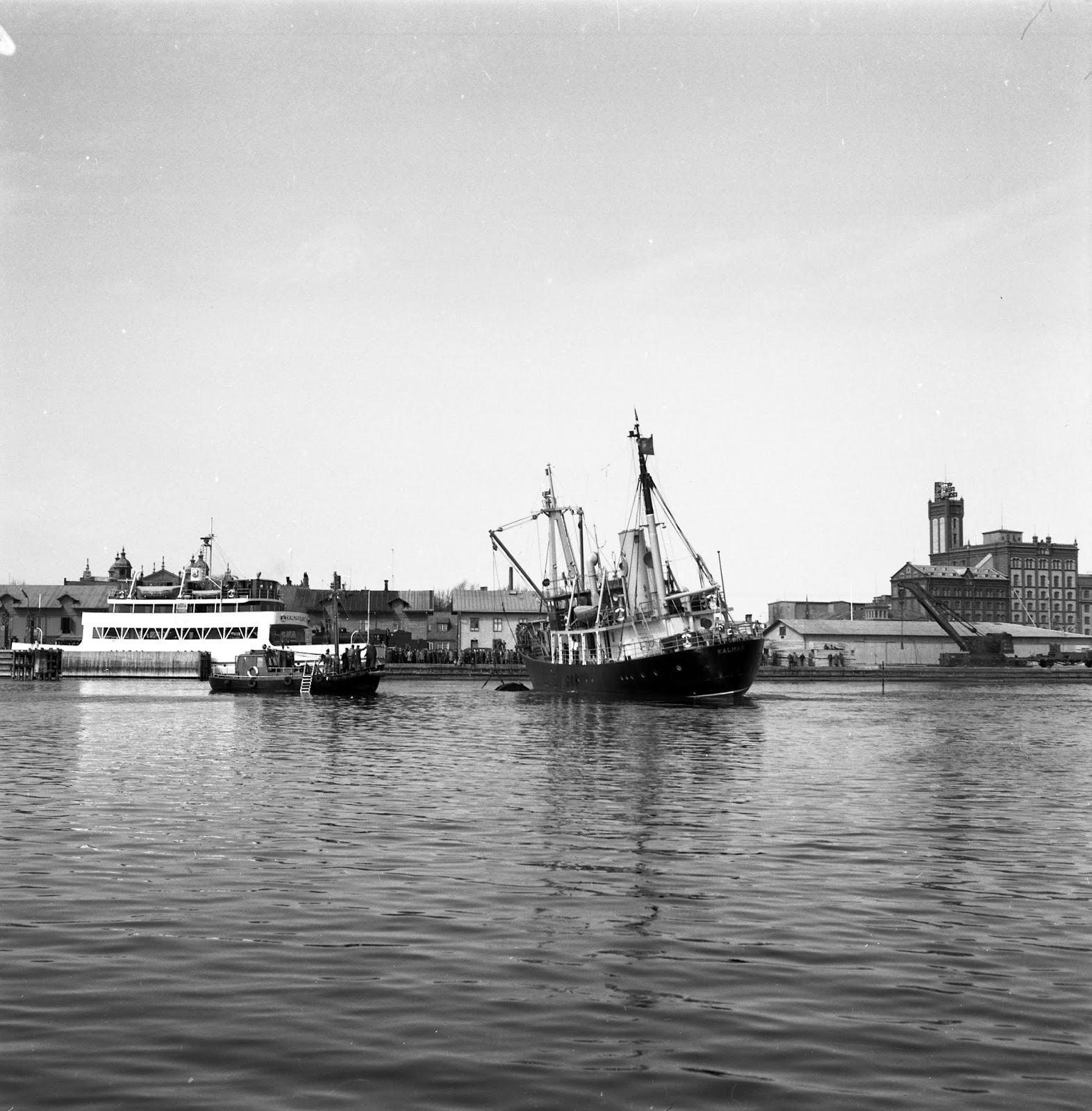 Torgetbloggen: Godsvagnsfiske i Kalmar hamn