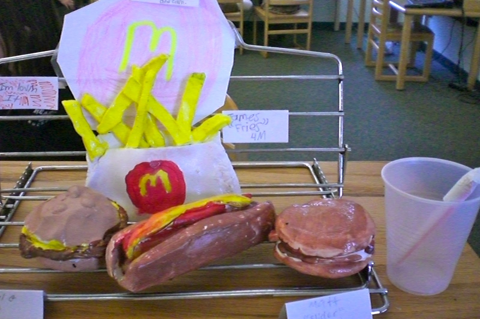 Art with Mrs. Hurley: pOp ArT FoOd SCulpTuReS
