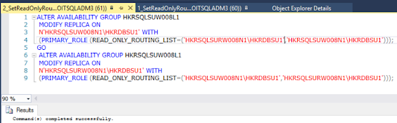 HK SQL Server Doctor: Read-Only Routing of Availability Group