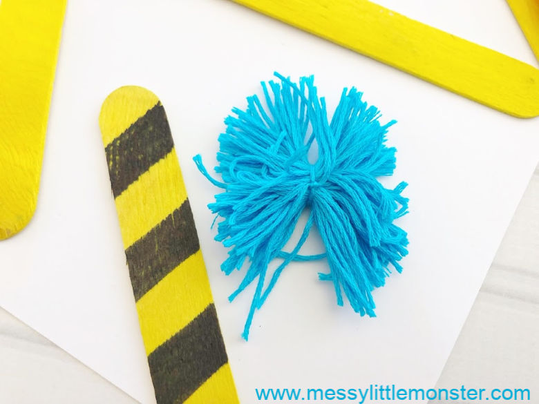 The Lorax Truffula Tree Craft - Messy Little Monster