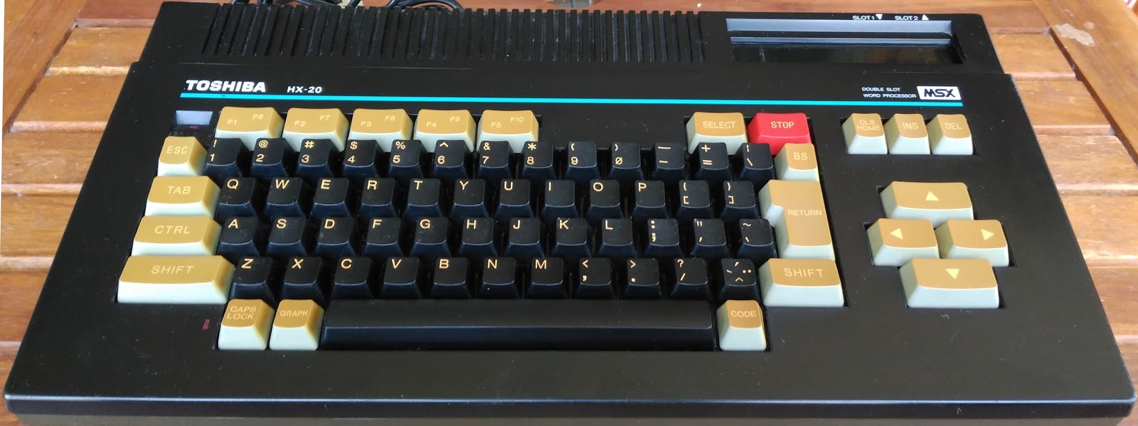 Retro Ordenadores Orty: Ordenador Toshiba HX-20 (HX-20E) word processor ...