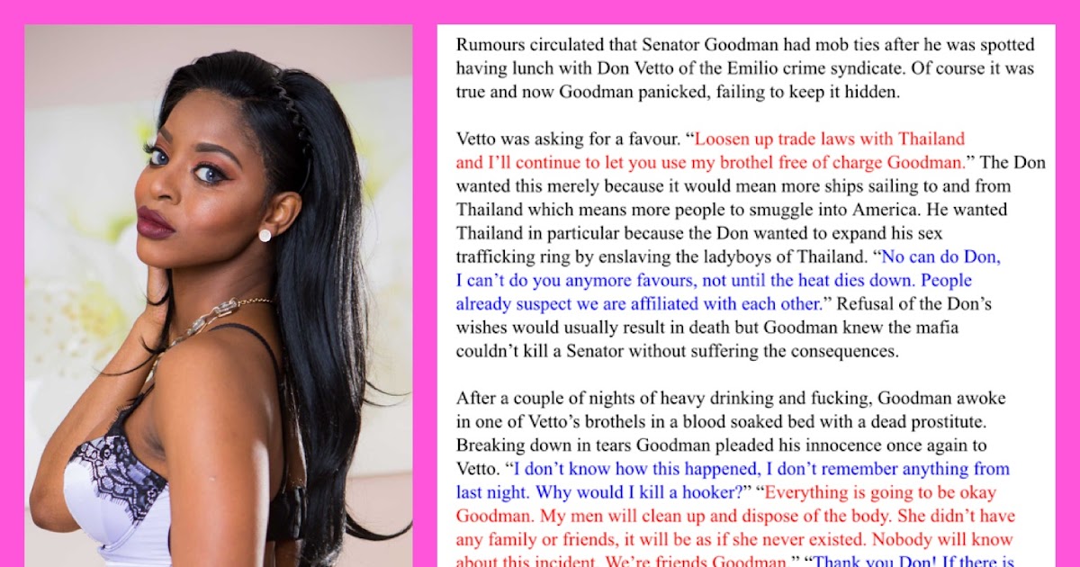 Angel's Rising TG Captions: Guest Cap: Ebony TG/Sissy Cap