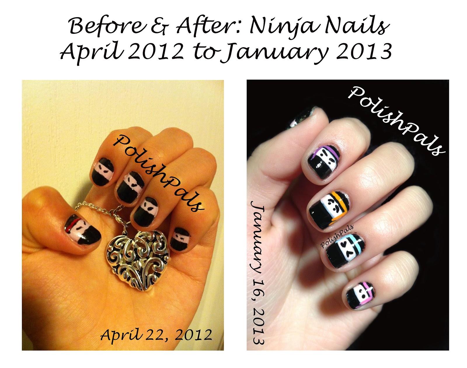 Polish Pals: Ninja Nails! Hi-Ya! (& Tutorial)