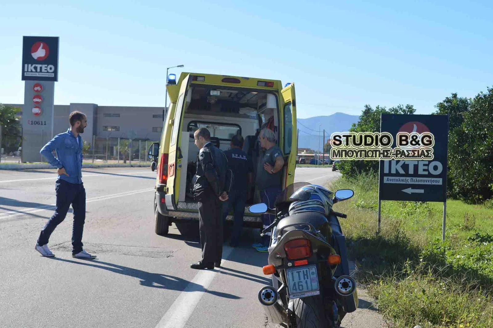 Αργολικός Ποιμήν: ΤΡΟΧΑΙΟ ΜΕ ΜΗΧΑΝΗ ΣΤΟΝ ΠΕΡΕΙΦΕΡΙΑΚΟ ΚΙΟΥ ΑΡΓΟΥΣ