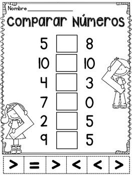 La clase de Marta: MAYOR, MENOR