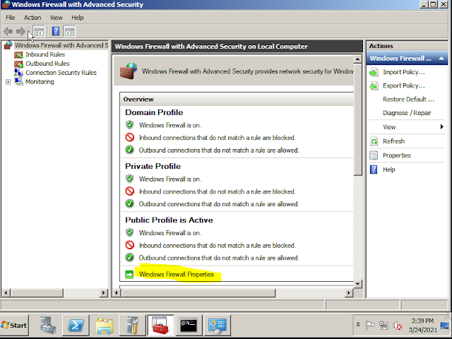 Windows Server 2008 Firewall Configuration for Enhanced Security ...