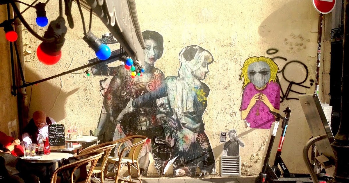 Focus On Paris: Graffiti café