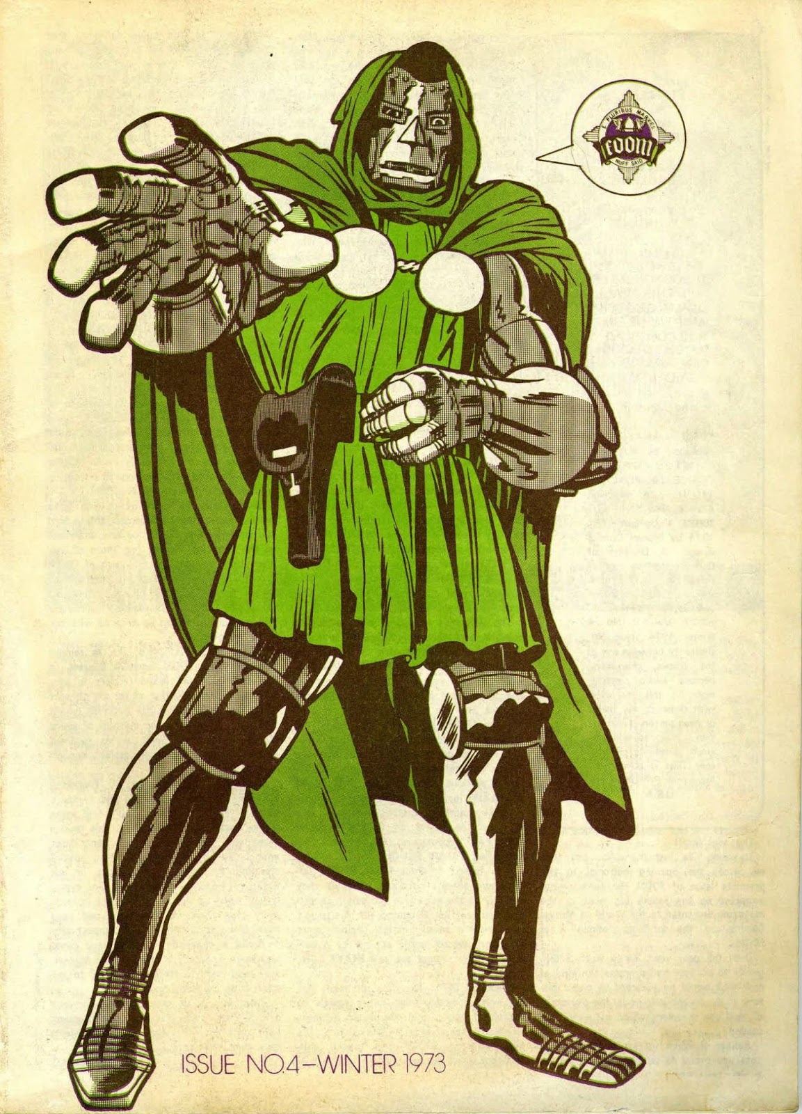 Cap'n's Comics: Dual Doc Dooms by Jack Kirby