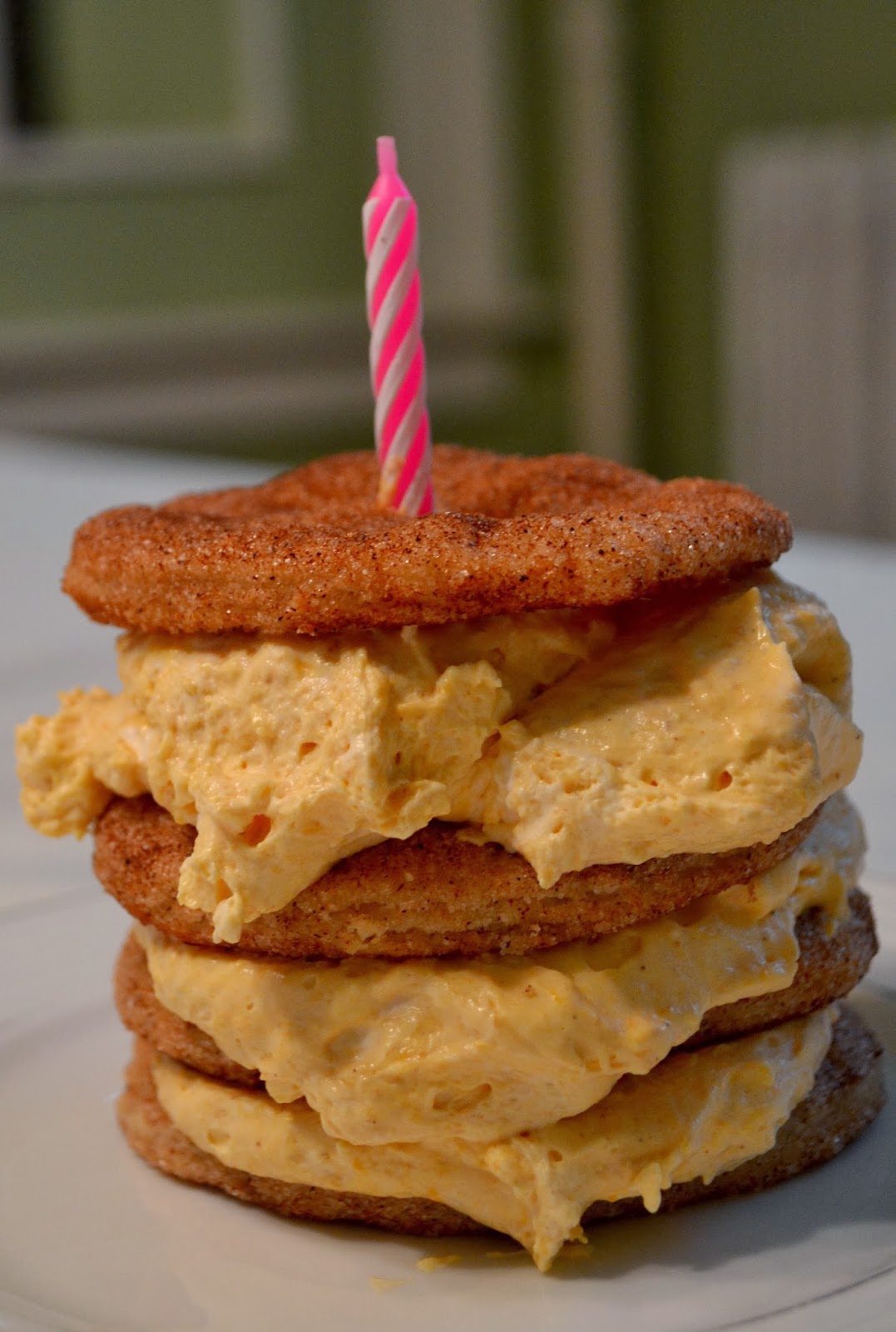 Simple Savory & Satisfying: Pumpkin Dip Birthday Cake (and Pie!)