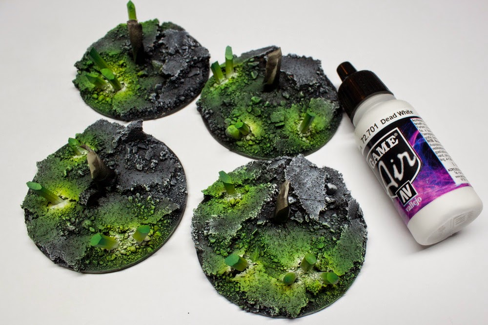 How to: Necron bases with crystals from Paint Forge - Forum - DakkaDakka