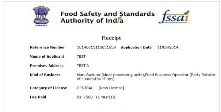 FSAAI - Food Safety in India - Chennai Soru