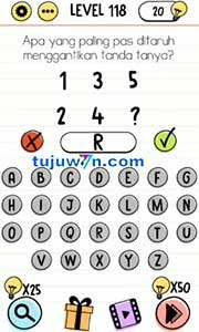 Brain Test : Level 111 112 113 114 115 116 117 118 119 120 Kunci ...
