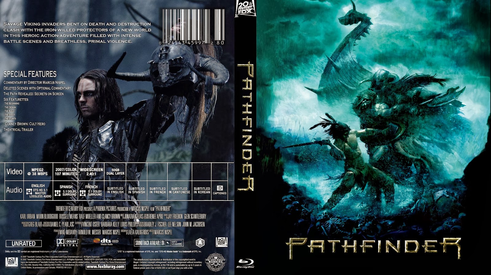Pathfinder (Blu-Ray) - Blu-Ray Covers Free